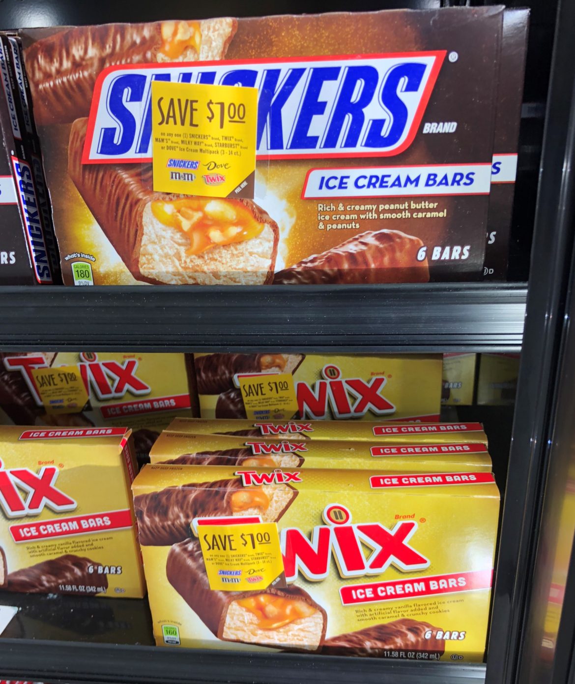 snickers twix ice cream bars | Little Gray Squirrel