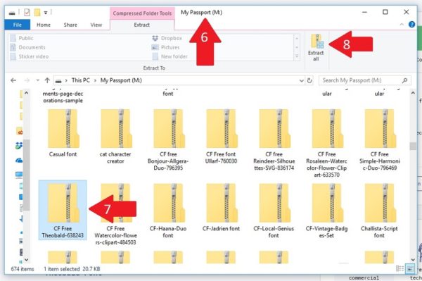 How to Download and Install Fonts on your PC to use with Silhouette ...